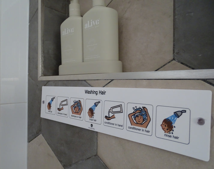 Washing Hair | Growing Skills – Growing Skills Australia